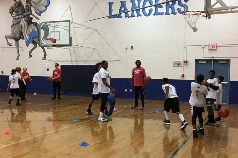 TSF hosts Winter Community Basketball Camp - Tomorrow's Stars Foundation